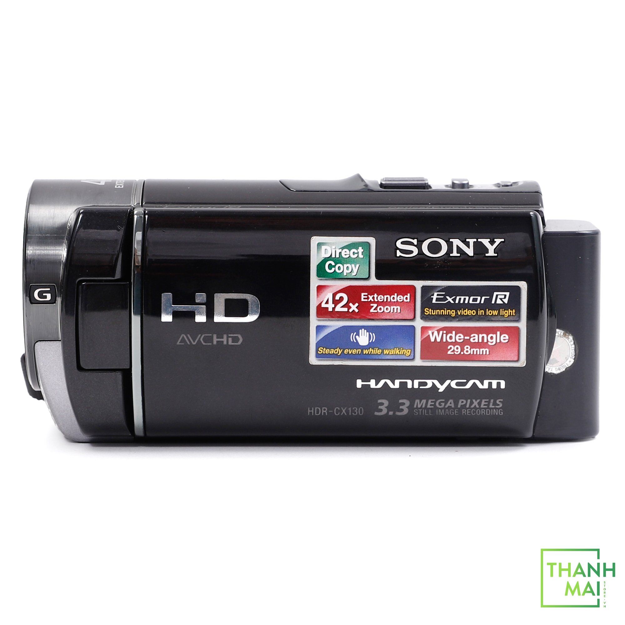 Máy Quay Phim Cầm Tay Sony Handycam HDR-CX130 ( Black ) - Thanh Mai Store