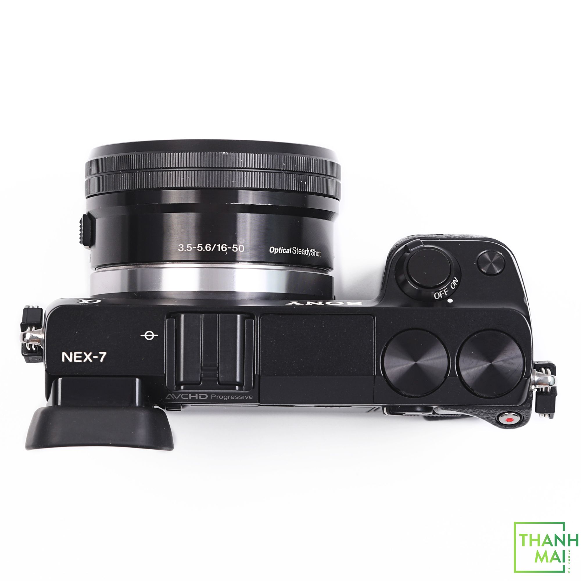 Máy ảnh Sony Alpha NEX-7 kit Sony E PZ 16-50mm F3.5-5.6 OSS ( Black ) - Thanh Mai Store