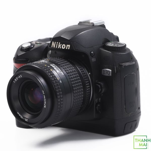 Máy ảnh Nikon D70 kèm Ống Kính Nikon AF NIKKOR 35-70mm F3.3-4.5 - Thanhmaistore