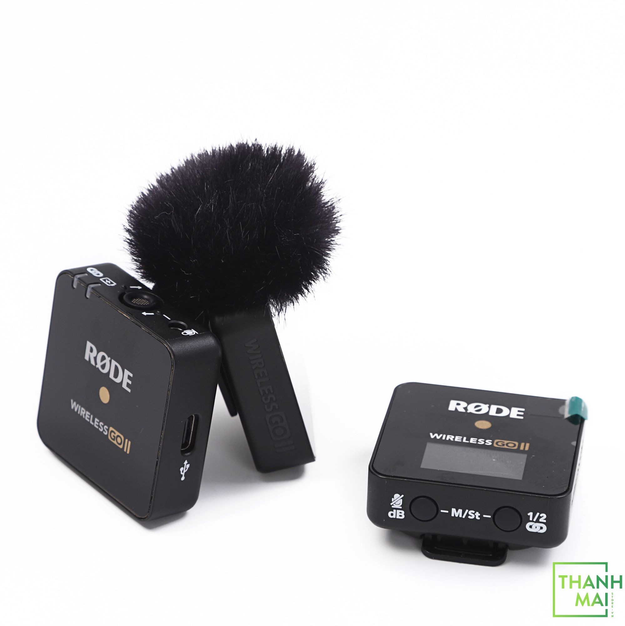 Microphone Không Dây Rode Wireless Go II 2 x Transmitter - Thanh Mai Store