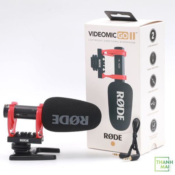 Microphone RODE VideoMic GO II - Thanh Mai Store