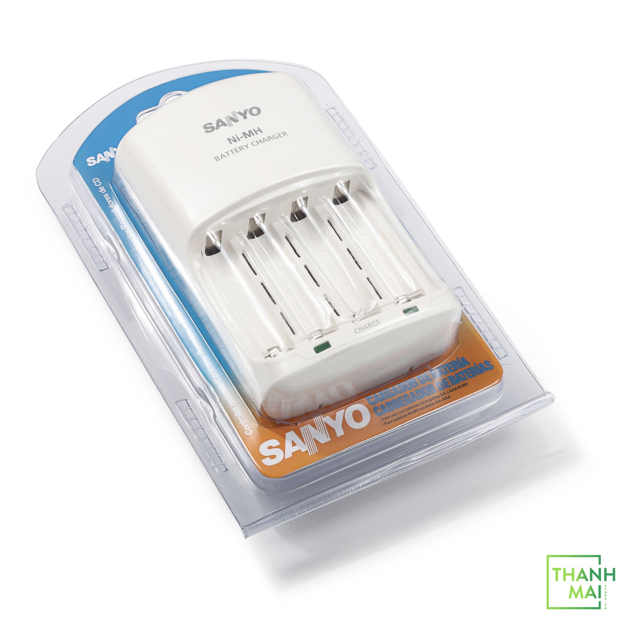 Sạc nhanh Sanyo NC-MQN06 dành cho pin AA-AAA - Thanhmaistore