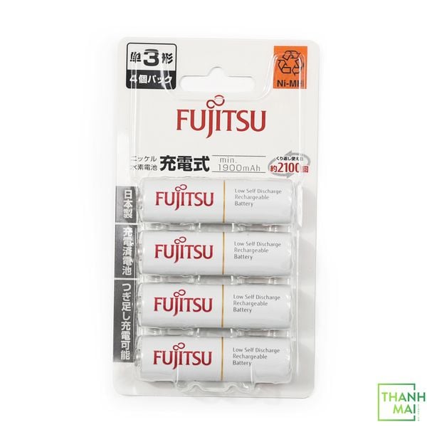 Pin Fujitsu AA 1900mAh vĩ 4 viên made in Japan hàng nội địa Nhật Bản ...