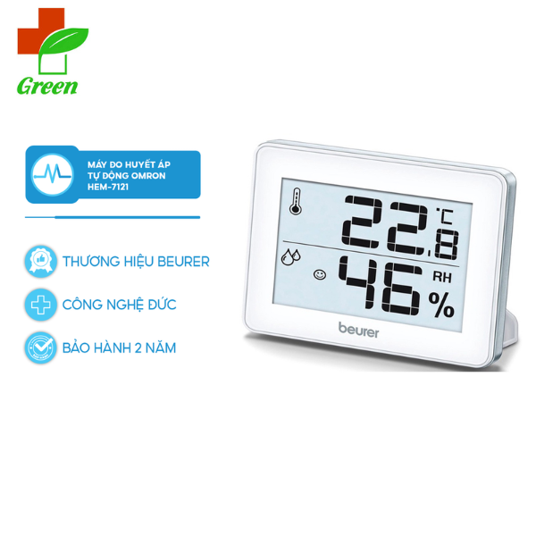 Nhiệt ẩm kế Beurer HM16 có móc treo, chính hãng, giá tốt - Y Tế Green ...