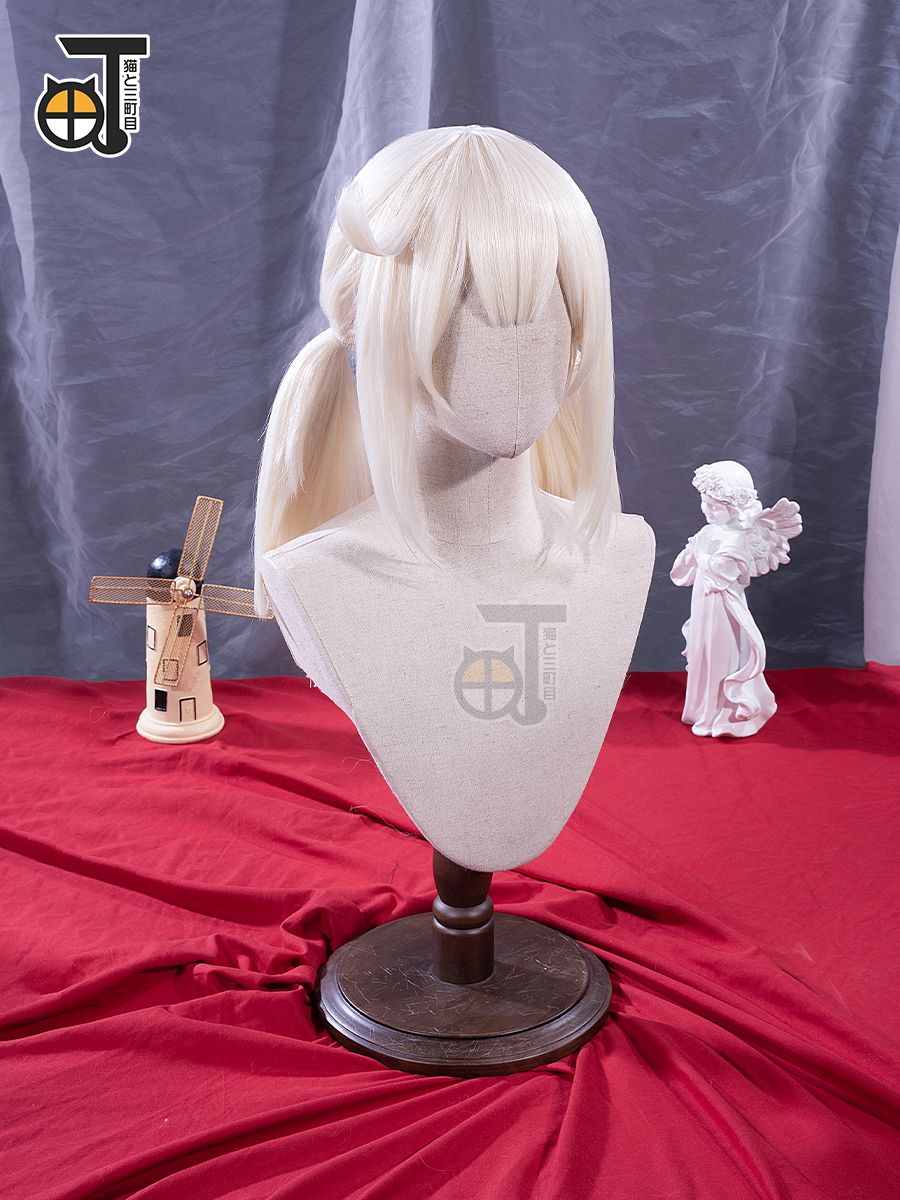 Mimachime Genshin Impact Cos Klee Dễ thương Lori Wig Cosplay Đạo cụ nố ...