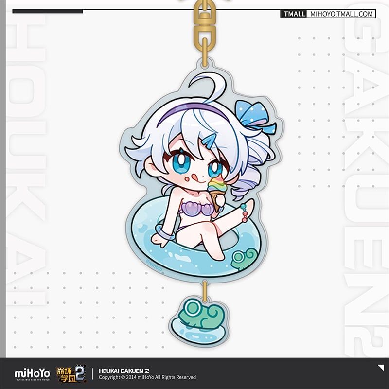 【miHoYo/Honkai School 2】Genki Summer Series Mặt dây chuyền acrylic mi ...