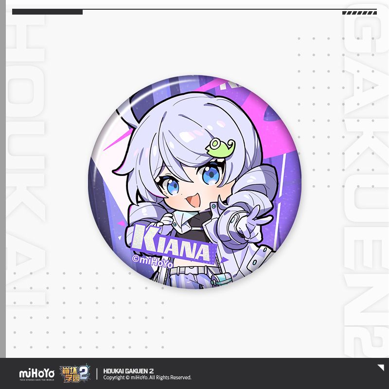 【miHoYo/Honkai School 2】 Shining Starlight Series Huy hiệu Thiếc Kiana ...