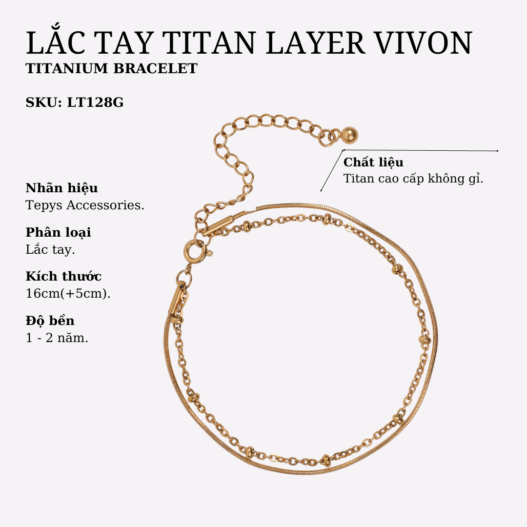 Lắc Tay Titan Layer Vivon
