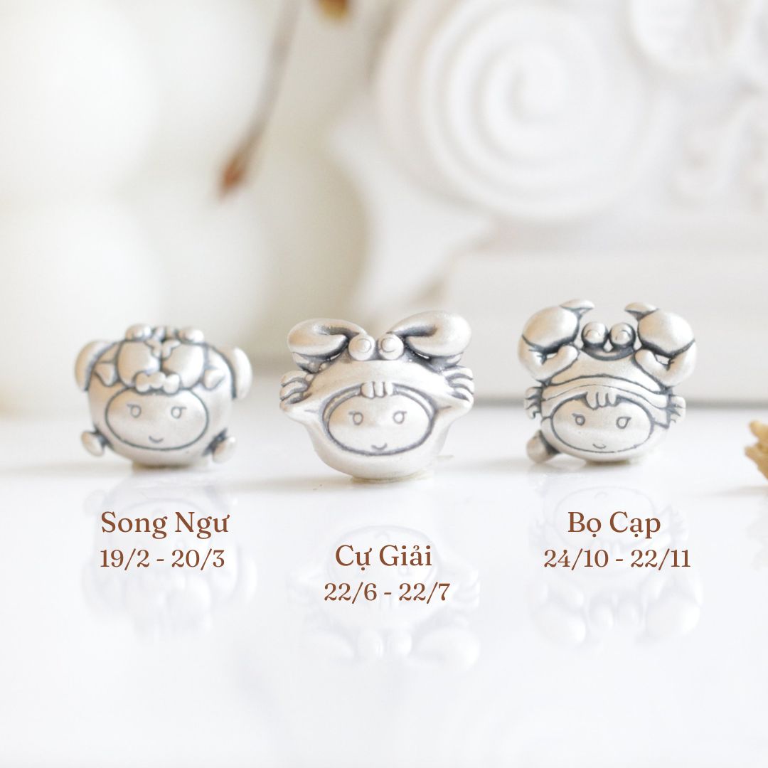 Bộ charm 12 cung hoàng đạo