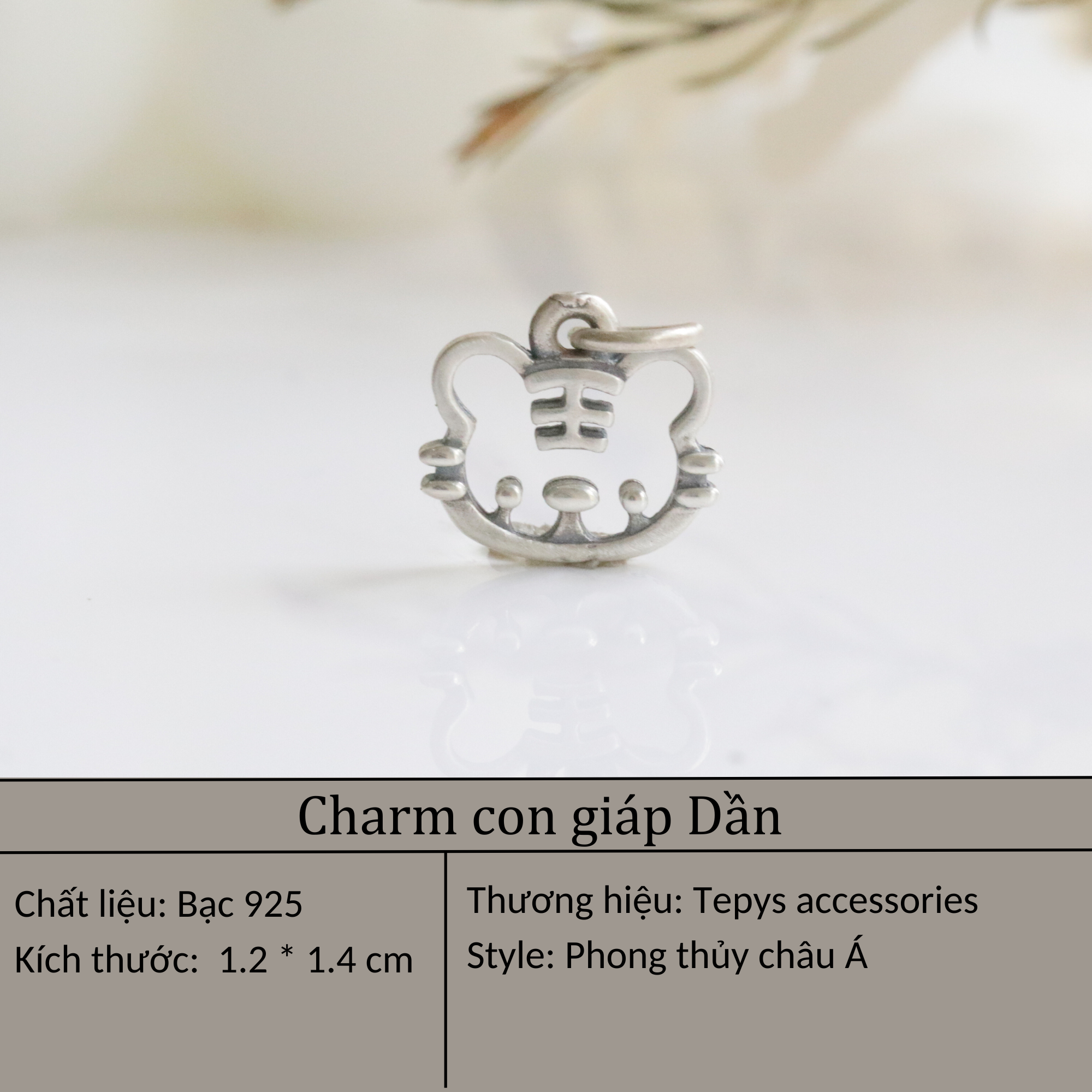 Bộ Charm 12 đại diện cho gia chủ phong cách Châu Á