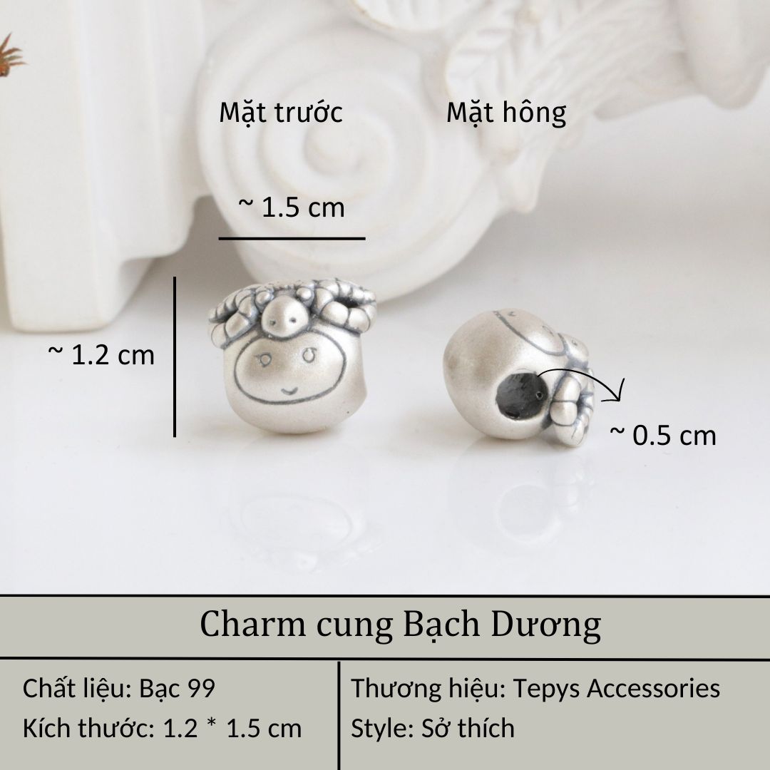 Bộ charm 12 cung hoàng đạo