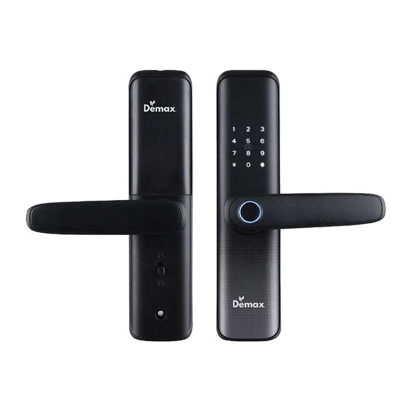 Khóa Cửa Điện Tử Vân Tay Demax SL268 - Khóa Tay Gạt Chính Hãng Đức