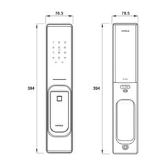 Khóa Cửa Điện Tử Hafele PP8100 - Khóa Hiện Đại Chính Hãng Đức