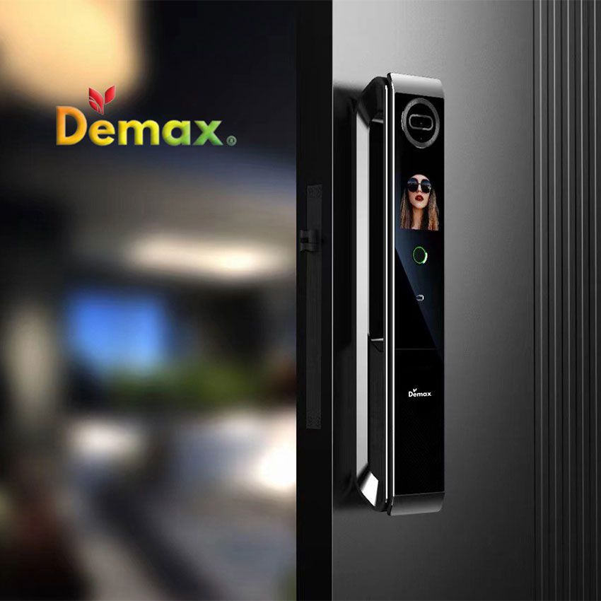 Khóa Cửa Điện Tử Demax EL999 Crown CNC - Khóa Hiện Đại Chính Hãng Đức