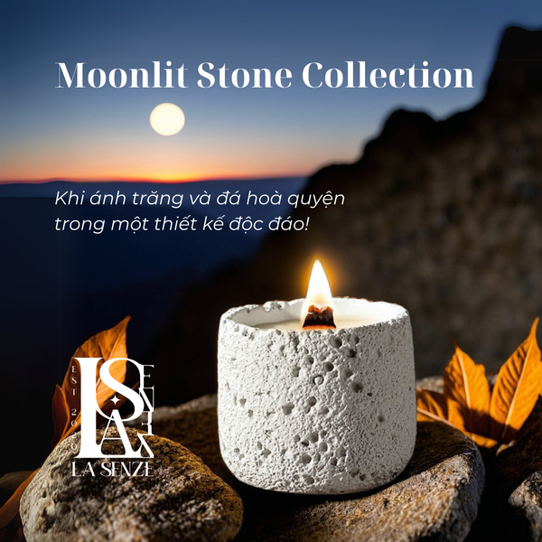 Nến Thơm Moonlit Stone Collection – LA SENZE AROMATIC SOLUTIONS