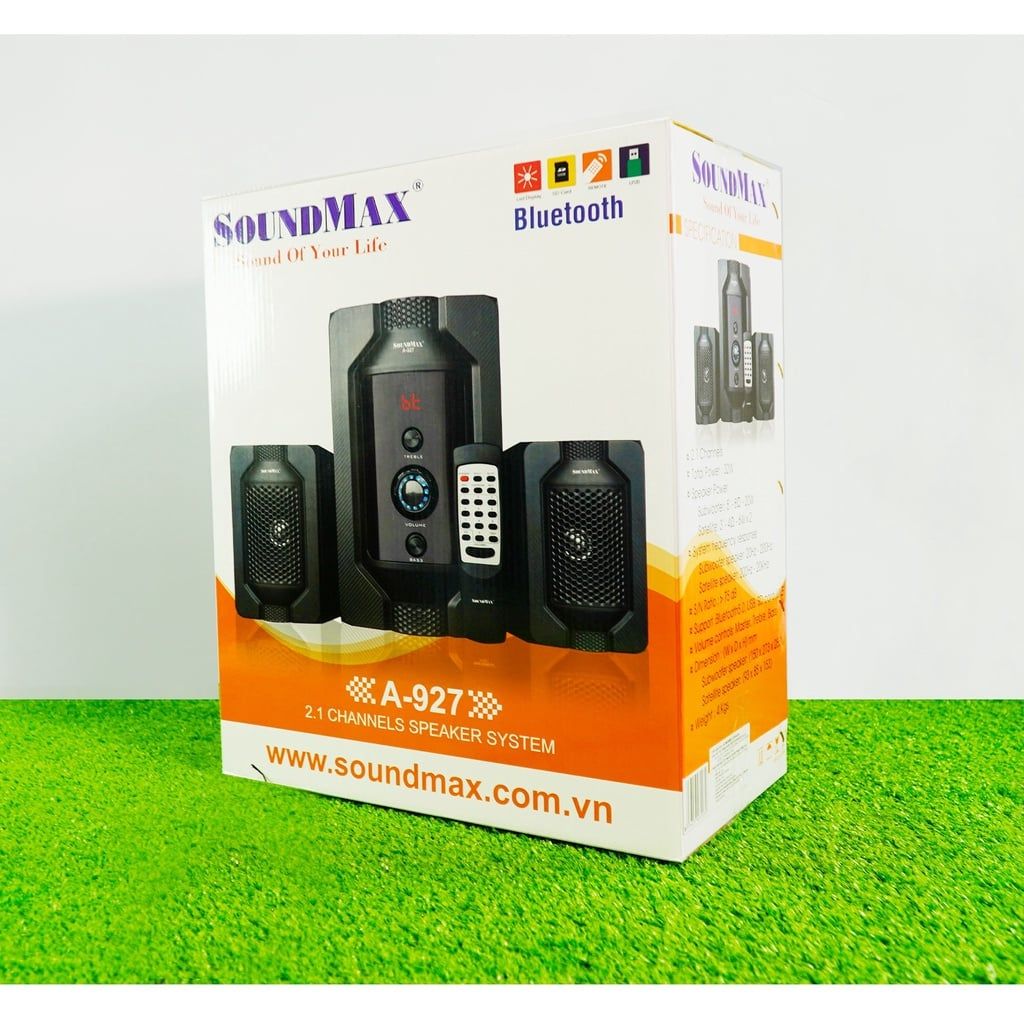 Loa Vi Tính SoundMax A927 2.1 32W (RMS) Bluetooth. - Hàng Chính Hãng.