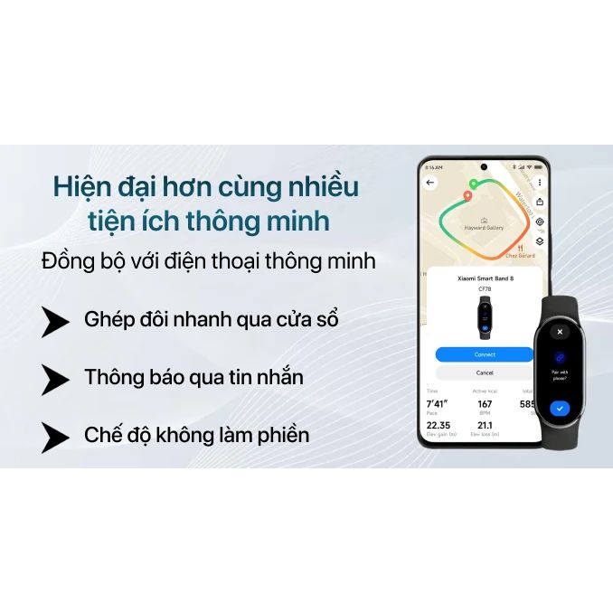 Vòng đeo tay thông minh Xiaomi Smart Band 8 | Bản quốc tế | Bảo hành 12 ...