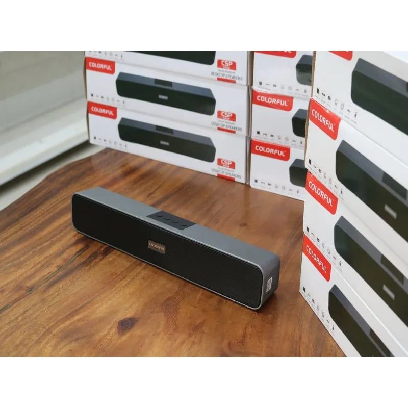 Loa Bluetooth COLORFUL CSP-5202 (3W x 2) | Pin 1200 mAh | Kết nối Bluetooth ,MicroSD , USB , AUX ...