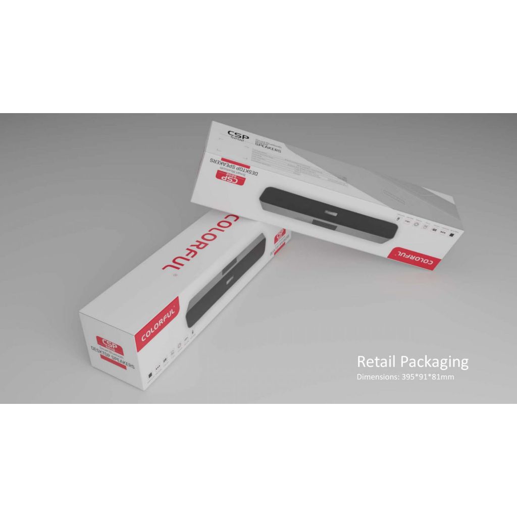 Loa Bluetooth COLORFUL CSP-5202 (3W x 2) | Pin 1200 mAh | Kết nối Bluetooth ,MicroSD , USB , AUX ...