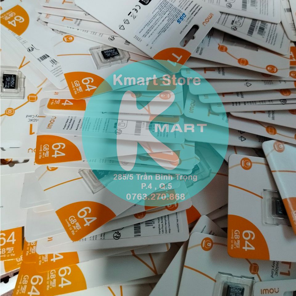 Thẻ nhớ chuyên dùng Camera Imou T1 64GB | Thẻ nhớ camera Imou - Hàng Chính Hãng