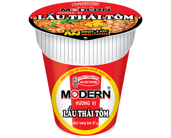 Mì Ly MODER Lẩu Thái Tôm Chua ( Ly ) – happymart