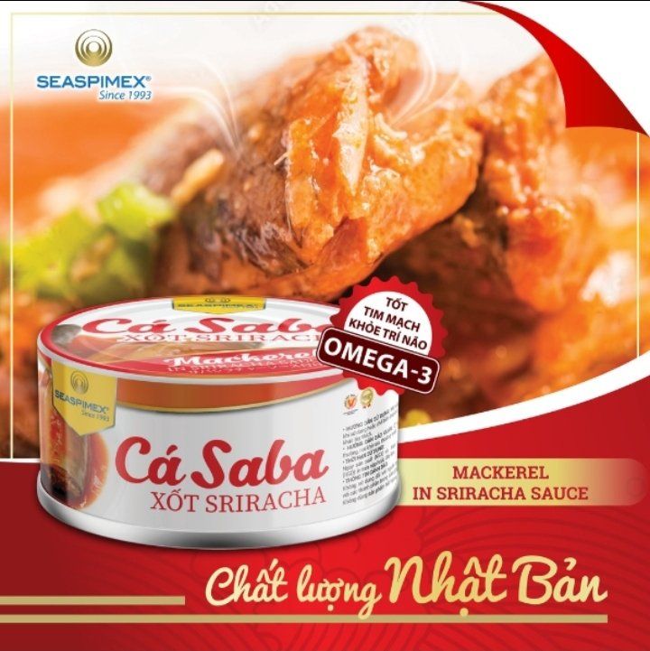 CÁ SABA SỐT SRIRACHA – happymart