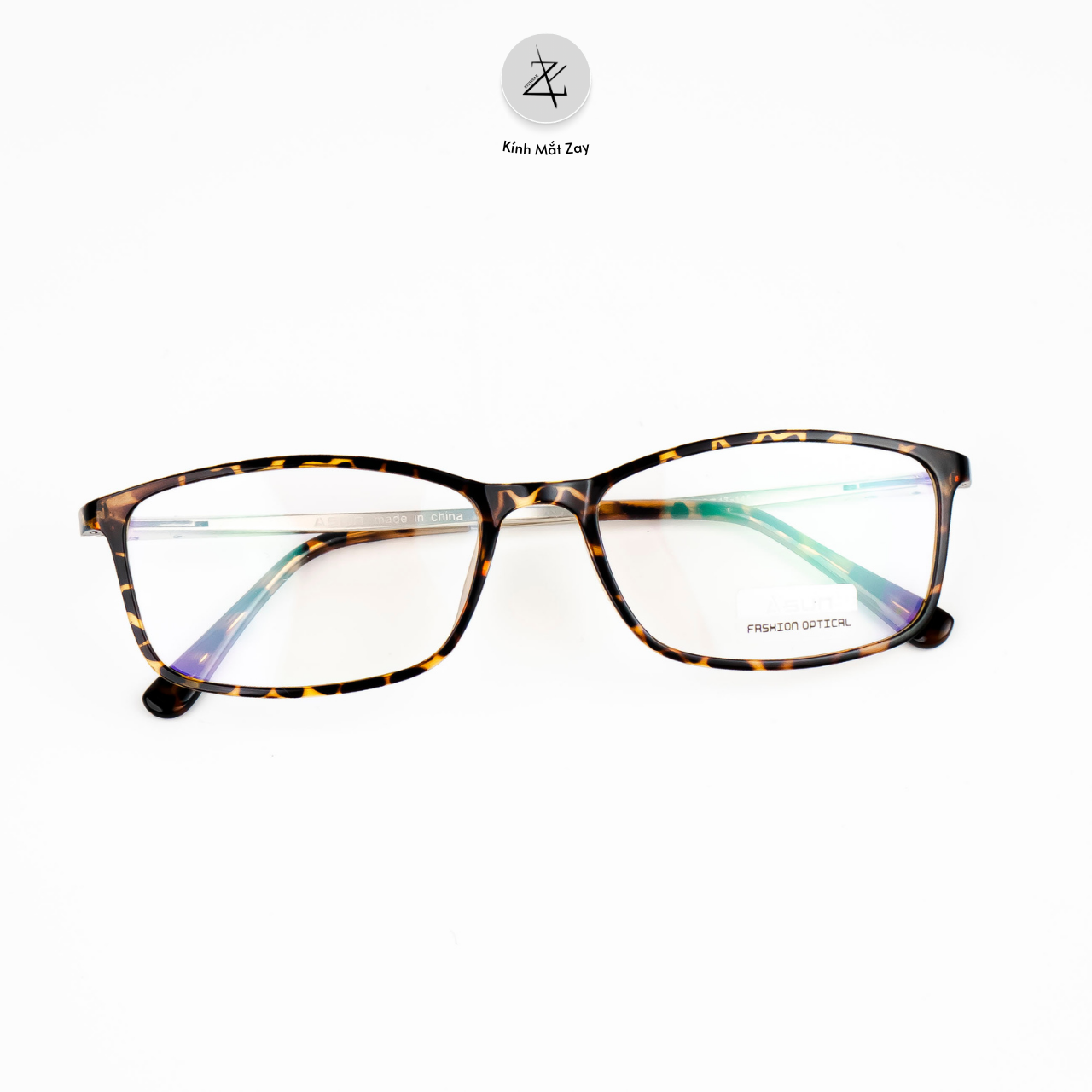 Gọng kính A804 dáng chữ nhật nhựa TR90 dẻo hàn quốc – Kính mắt Zay