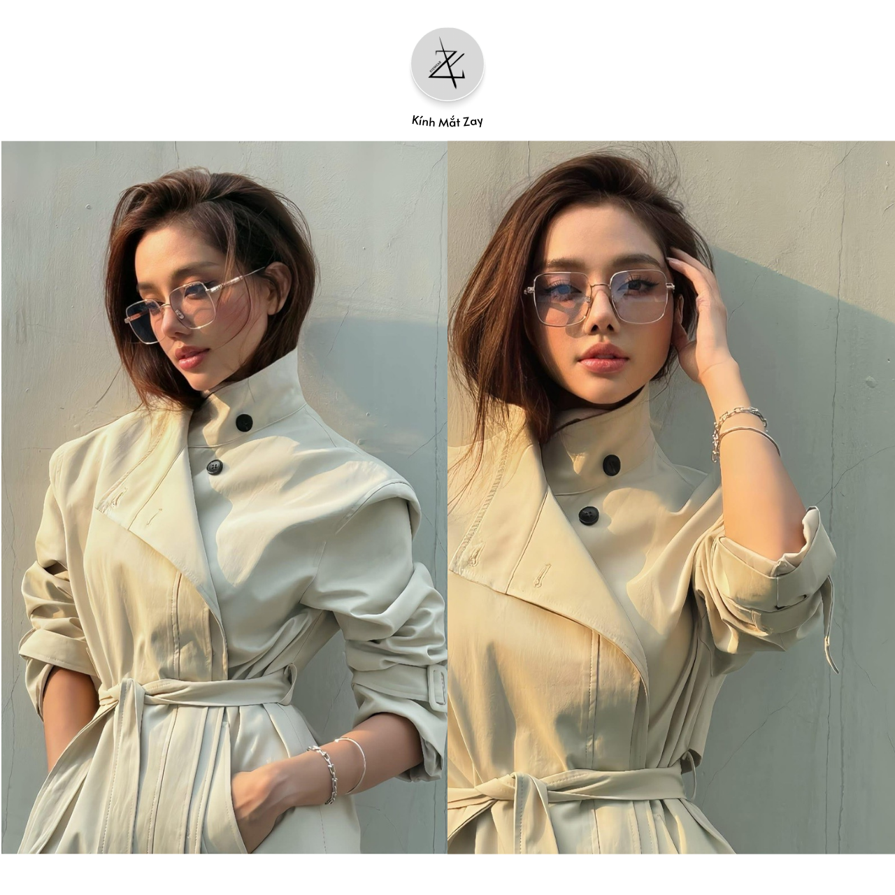 Gọng kính Dior Cannage S1U BOBO dáng vuông to kim loại cao cấp full bo ...