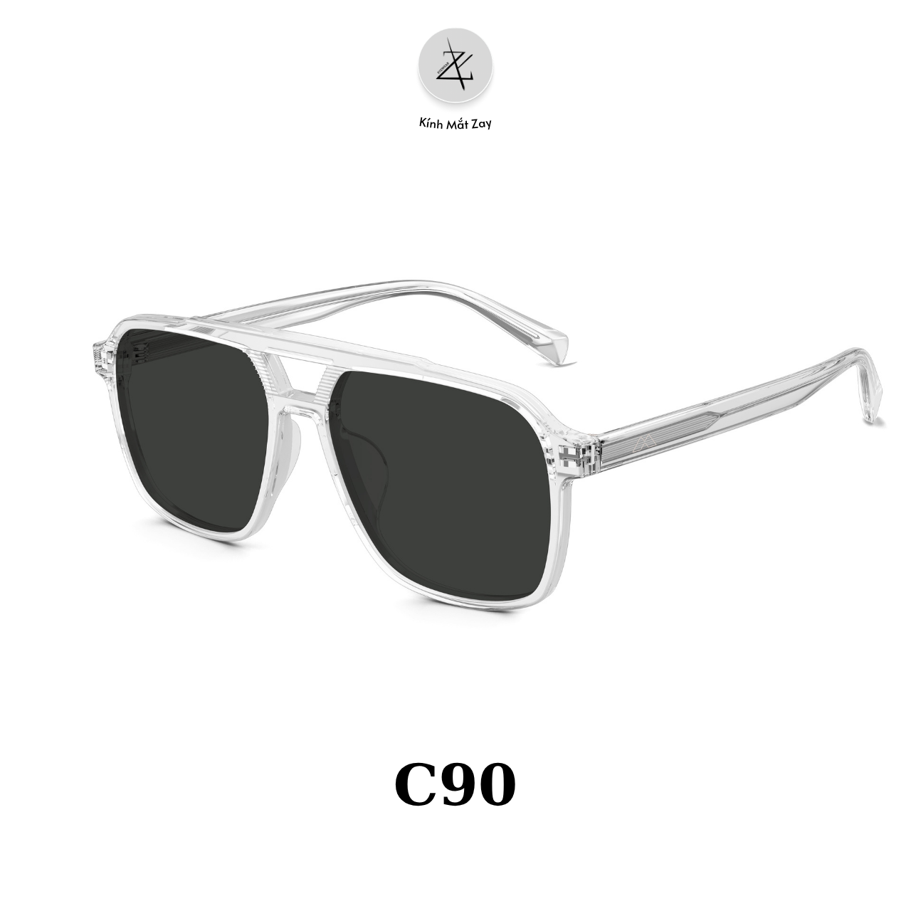 Kính mát Molsion MS3116 dáng phi công nhựa acetate chính hãng fullbox ...