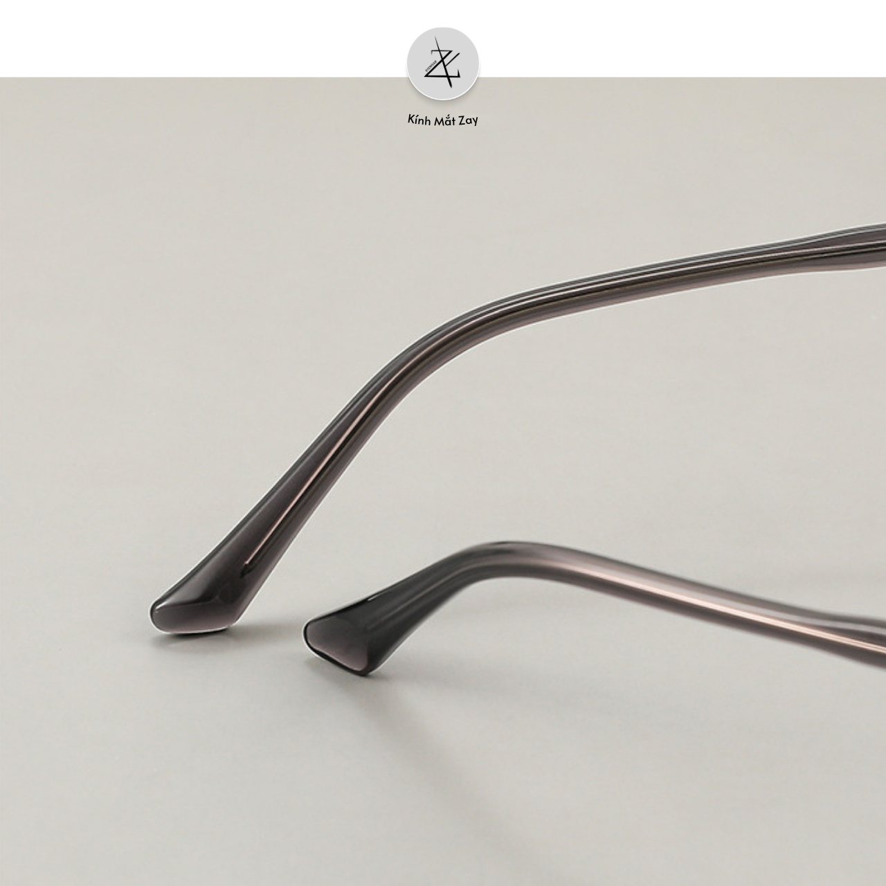 Gọng kính xẻ cước Zay Eyewear HJ 888 dáng vuông phong cách hàn quốc – Kính mắt Zay