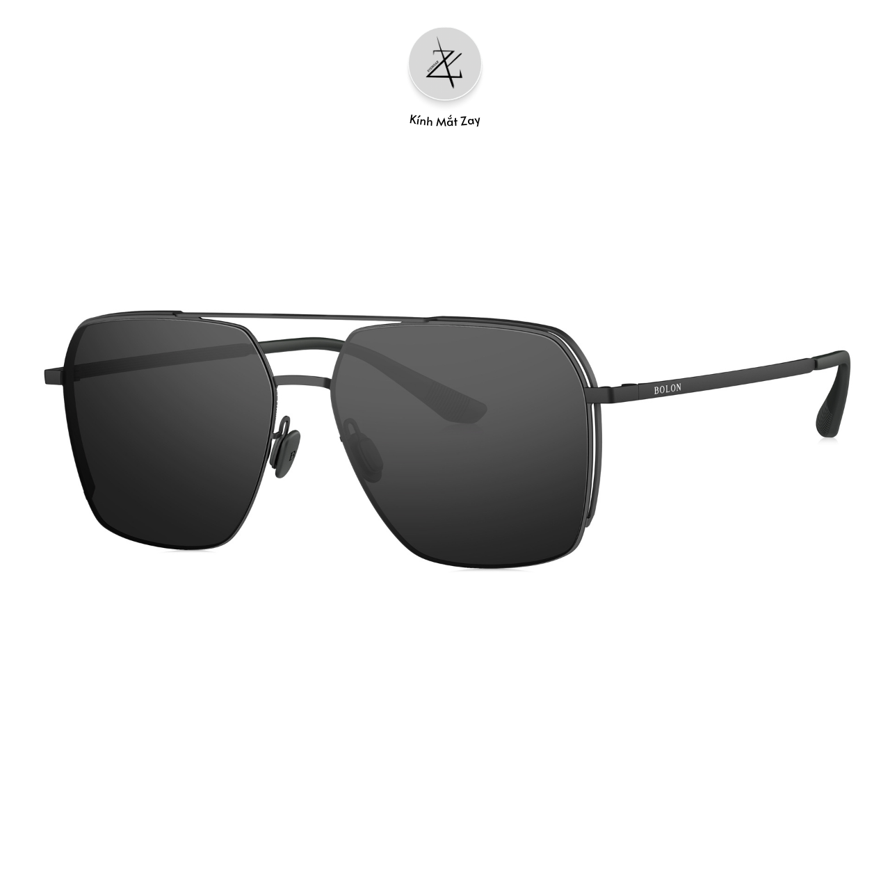 Kính mát Bolon BL8120 dáng phi công Titanium fullbox chính hãng – Kính mắt Zay