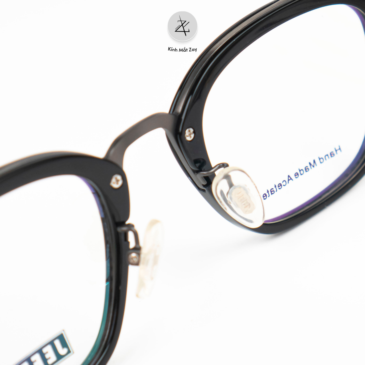 Gọng kính Jeep B1033 dáng vuông titanium fullbox chính hãng – Kính mắt Zay