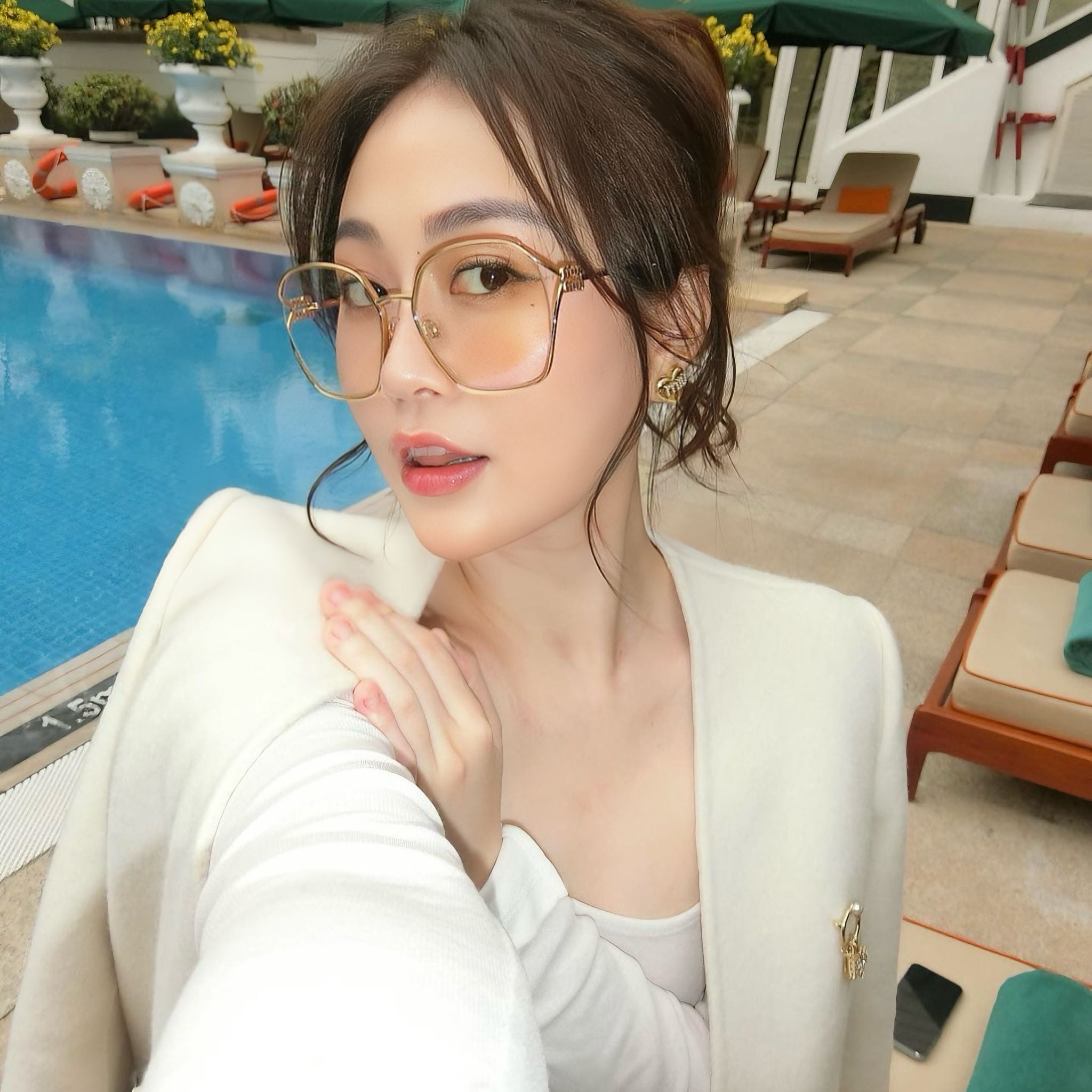 Gọng kính Miu Miu VMU 52WS dáng mắt mèo kim loại cao cấp fullbox – Kính ...