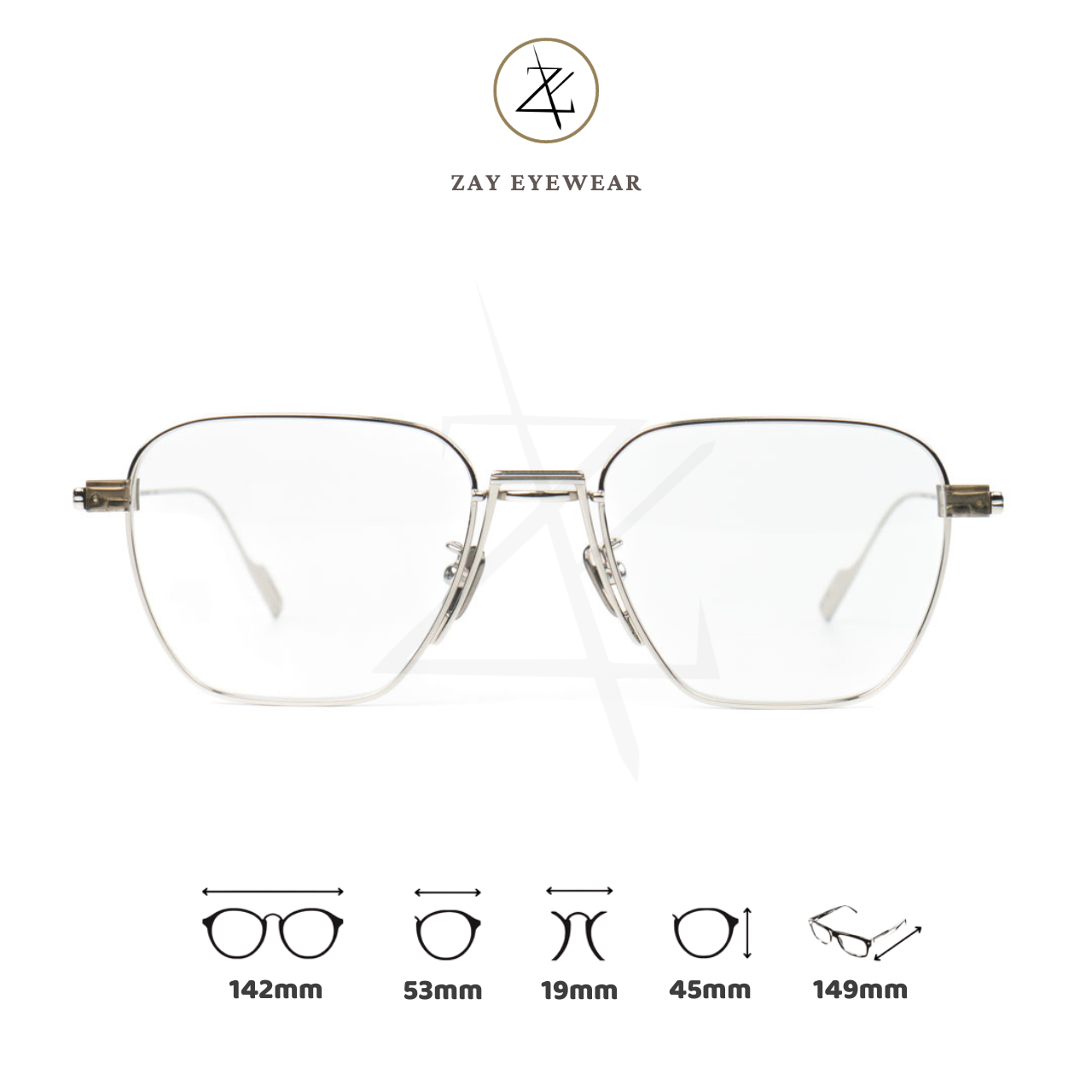 Gọng kính Gentle Monster Tap Tap dáng vuông titanium cao cấp fullbox ...