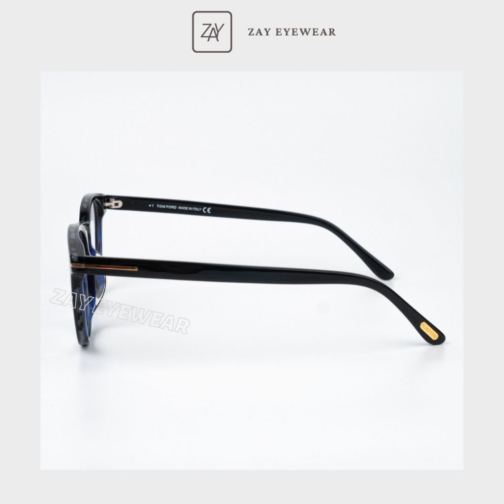 Gọng kính Tom Ford TF5819-B dáng tròn nhựa acetate cao cấp fullbox ...