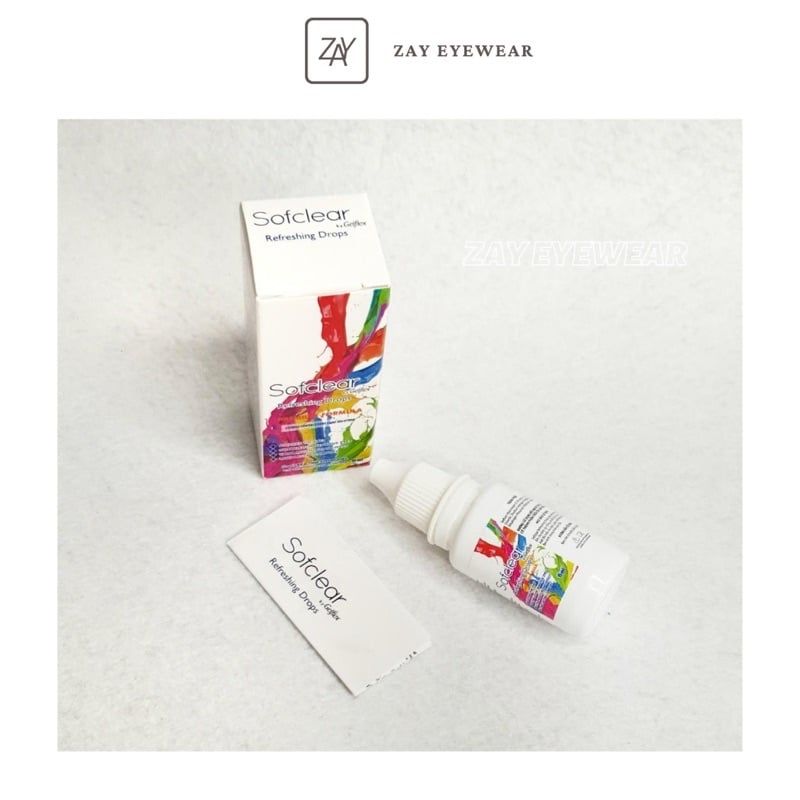 Thuốc nhỏ mắt nhân tạo hổ trợ tăng cường thị lực Gelflex Sofclear 15ml – Kính mắt Zay