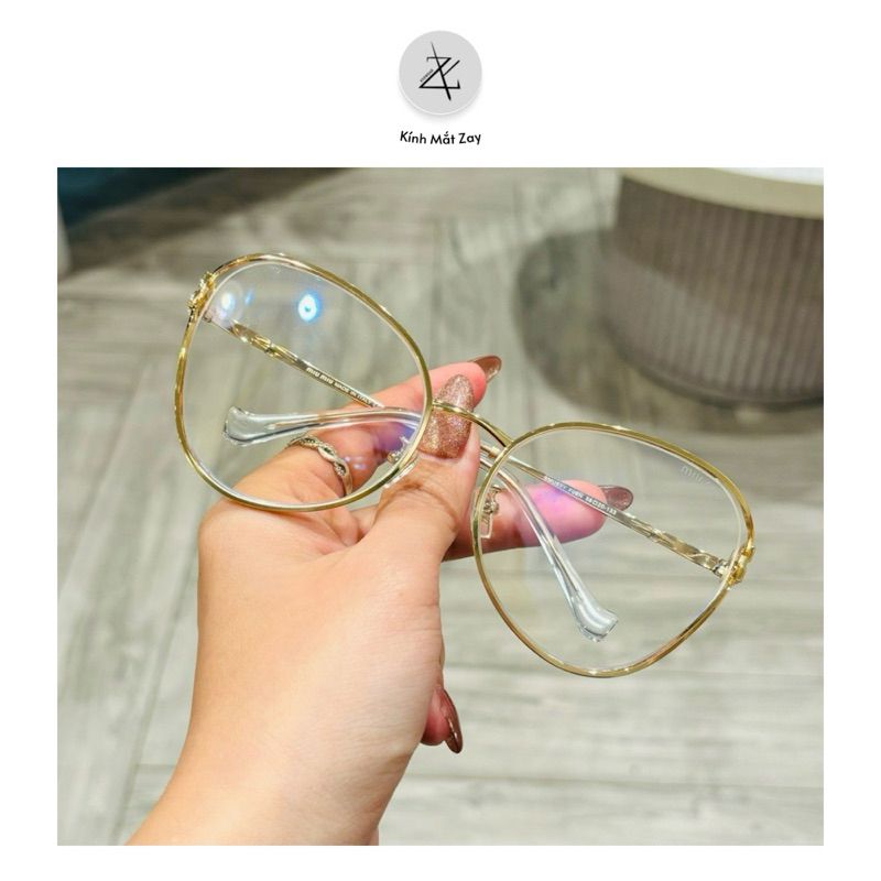 Gọng kính cận mát nữ Zay eyewear MM SMU53Y dáng mắt mèo to phong cách ...