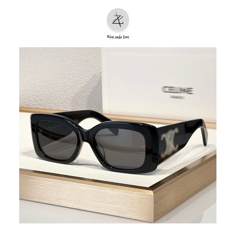 Kính mát Celine CL40282U dáng vuông nhựa acetate cao cấp fullbox – Kính mắt Zay