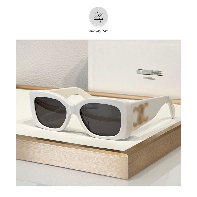 Kính mát Celine CL40282U dáng vuông nhựa acetate cao cấp fullbox – Kính mắt Zay