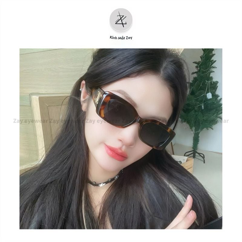 Kính mát Celine CL40282U dáng vuông nhựa acetate cao cấp fullbox – Kính mắt Zay
