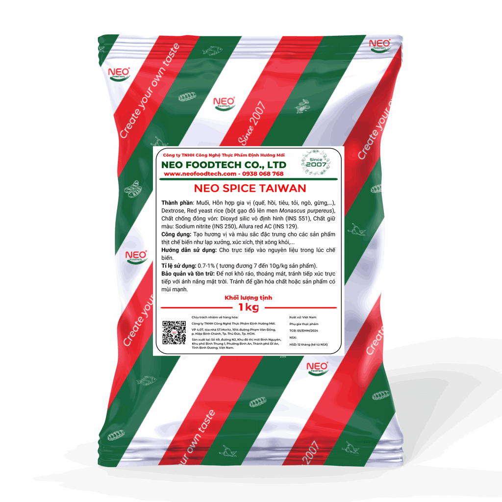 Spice Taiwan - Taiwanese sausage spice – NEO FOODTECH