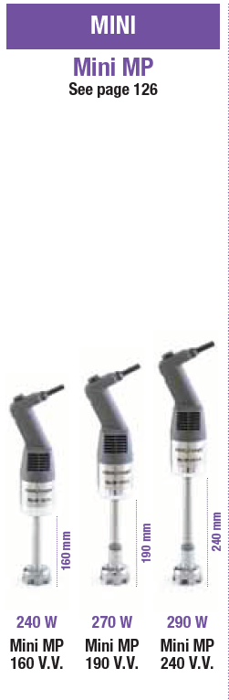 MÁY TRỘN CẦM TAY ROBOT COUPE MINI MP 190 COMBI