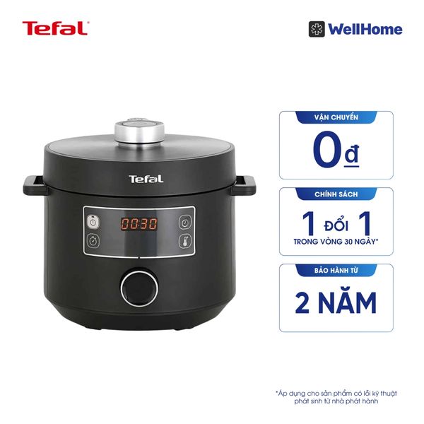 Nồi áp suất điện đa năng Tefal Turbo Cuisine 5L CY754830 – Siêu thị ...