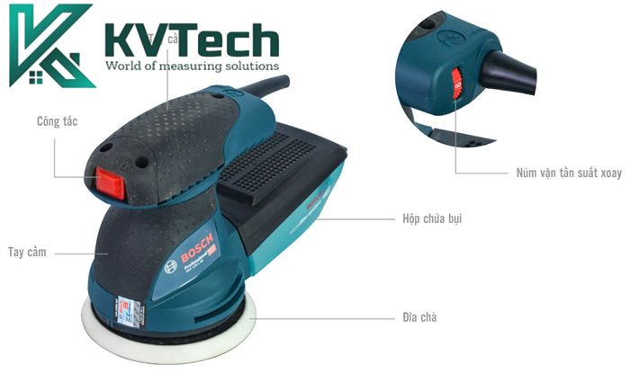 Máy chà lệch tâm BOSCH GEX 125-1 AE (250W)