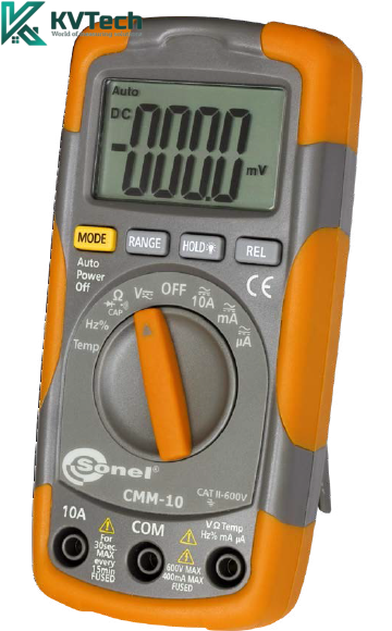 Đồng hồ vạn năng Sonel CMM - 10 (600,0 V, 40,000 MΩ)