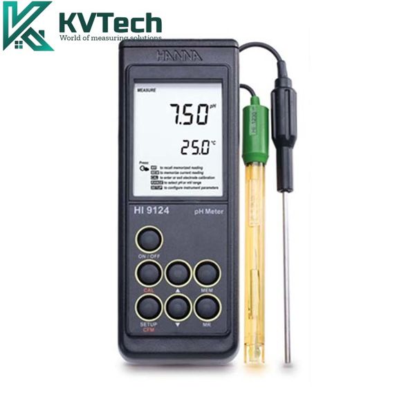 Máy đo PH, mV Hanna HI9124