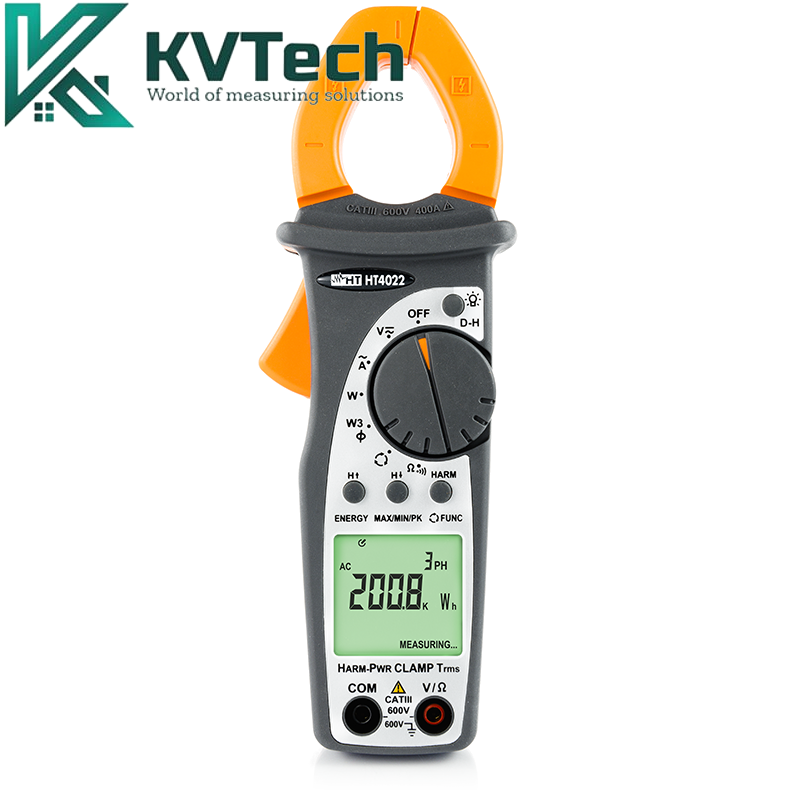 Ampe kìm HT Instruments HT4022 (AC 600A; true RMS)