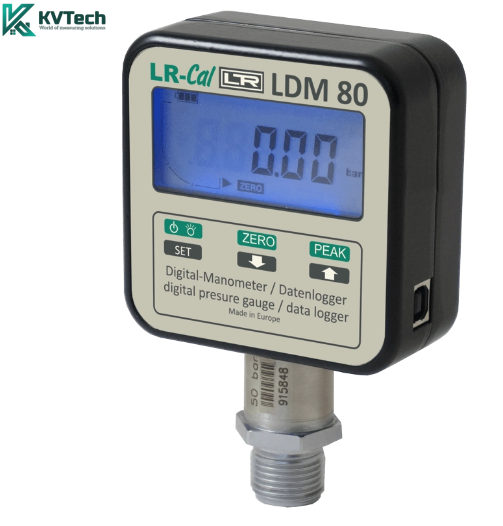 Đồng hồ đo áp suất chuẩn, đo nhiệt độ LEITENBERGER LR-Cal LDM 80