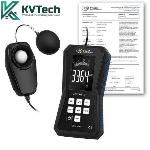 Máy đo cường độ ánh sáng PCE LMD 5-ICA (1000~400,000 Lux; chứng chỉ IS