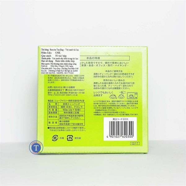 Trà Xanh Túi Lọc Osk Sencha 50 Pack – Tokyo Shop